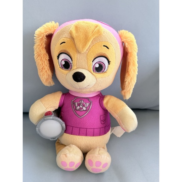 Paw Patrol | Toys | Paw Patrol Snuggle Up Skye Plush Flashlight Light ...
